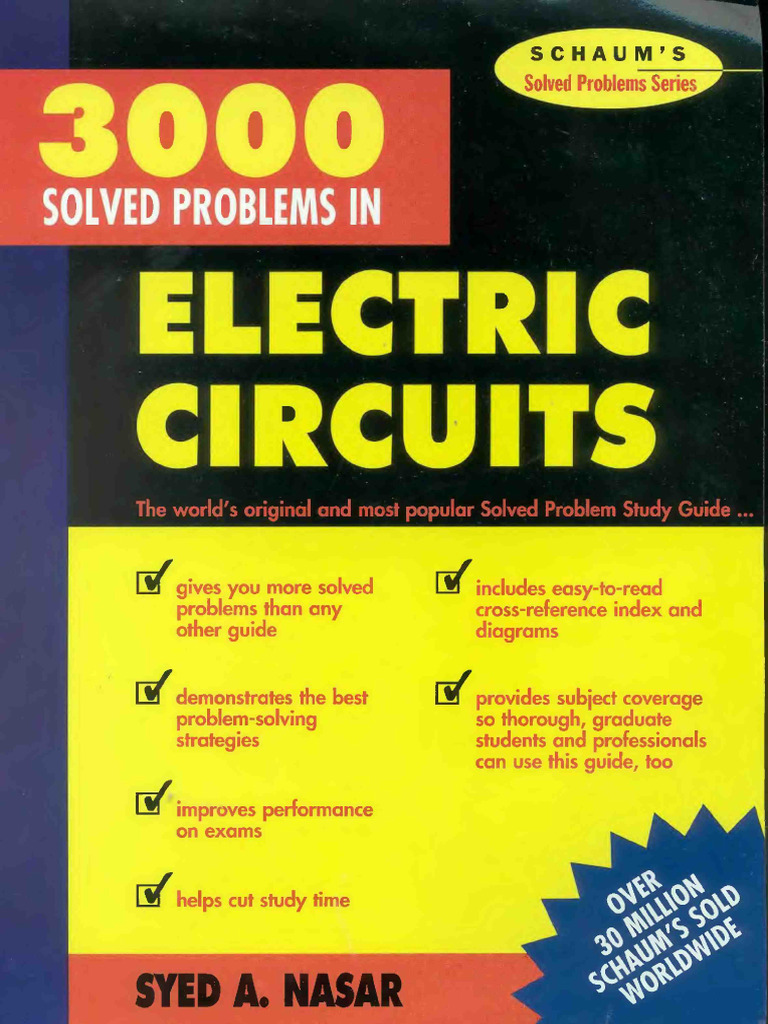 3000 Solved Problems in Electric Circuits Schaums by Syed A. Nasar | PDF