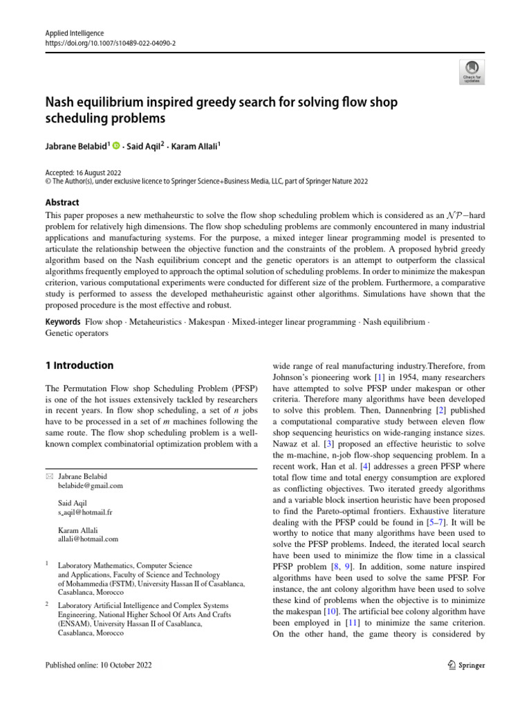 paper2 | PDF | Metaheuristic | Linear Programming