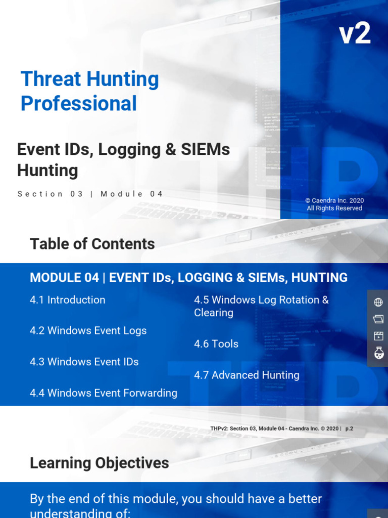 SIEMs and Event Logging Essentials | PDF | Login | Microsoft Windows
