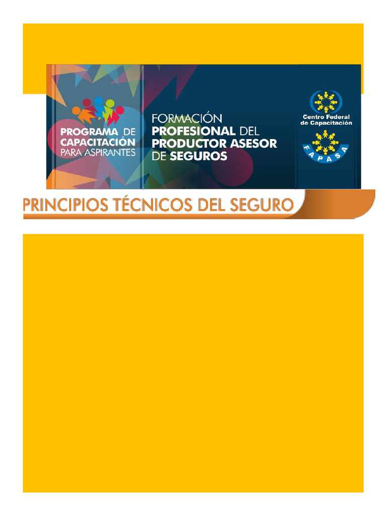 Principios Tecnicos de Seguros | PDF | Seguro | Póliza de seguros