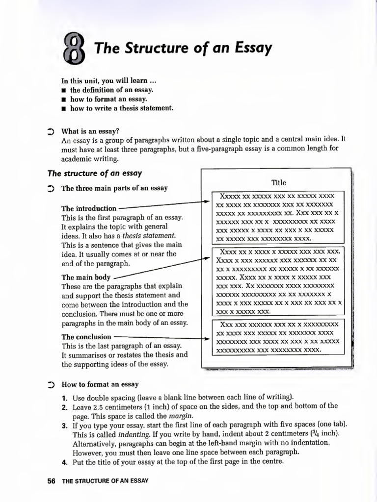 2-The Structure of an Essay | PDF