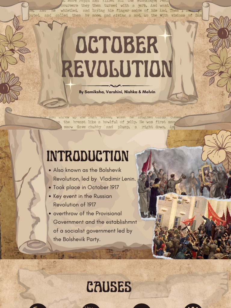 October Revolution 1917 Overview | PDF