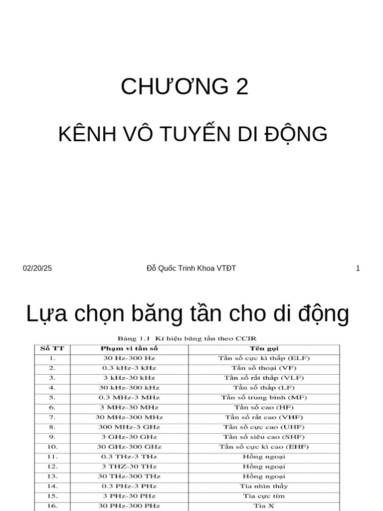 K41 - Chapter 2 - Radio Propagation | PDF