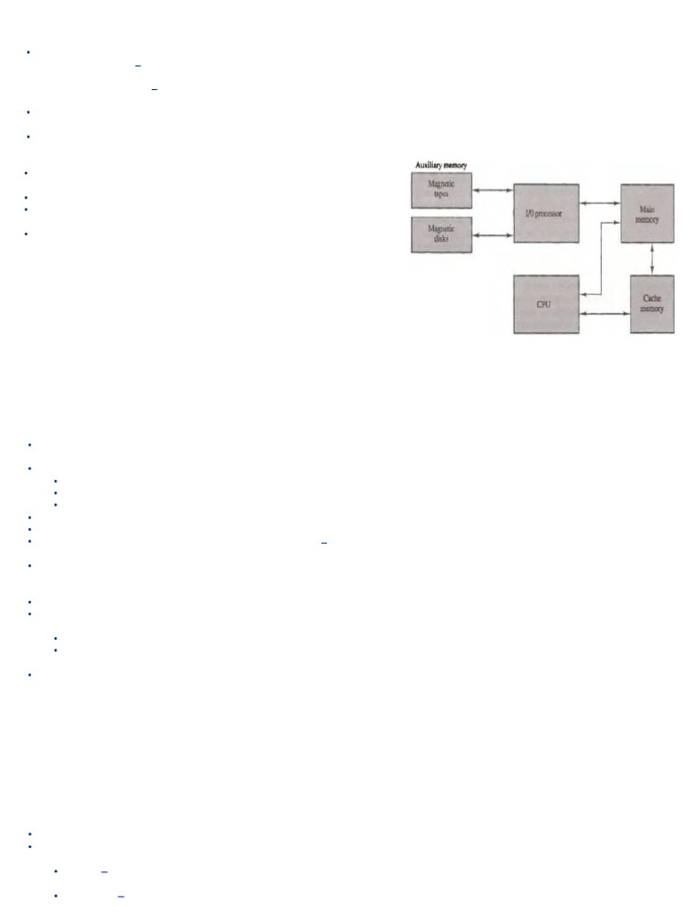 CA_Unit_4_MemoryOrganization | PDF | Computer Data Storage | Cpu Cache