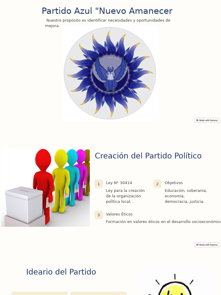 Partido Azul | PDF