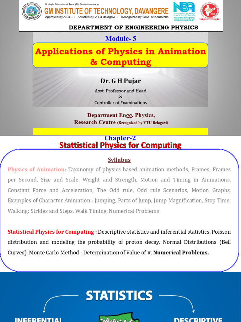 5-Module - Chpter 2 - Stat Physics For Computing - by GHP | PDF