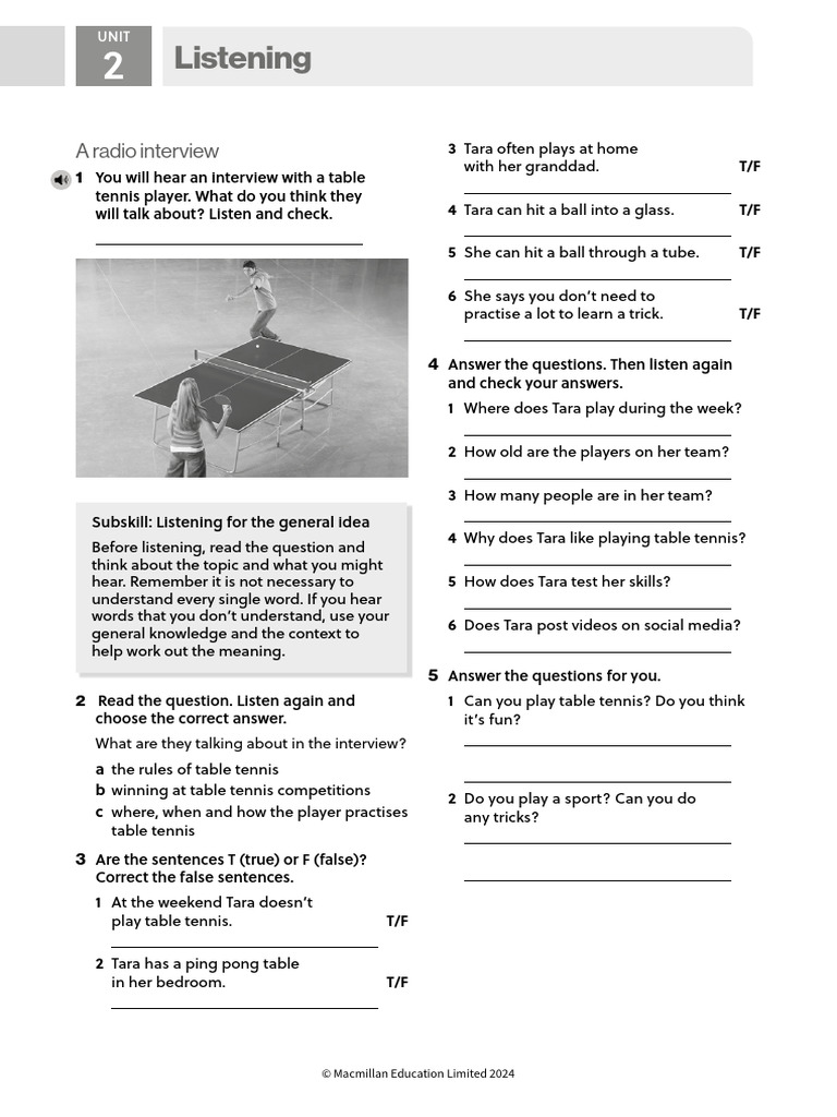 WeBe_L1_U2_Listening | PDF | Human Communication | Learning