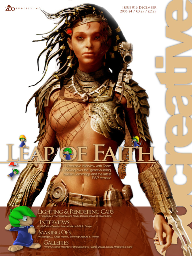 3DCreative - Issue.016 Dec06 | PDF | 3 D Computer Graphics | Computer Graphics