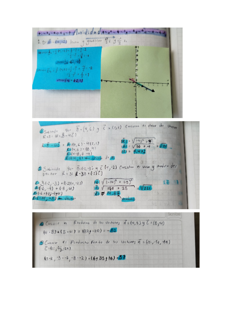 Ejercicio de Matematicas | PDF