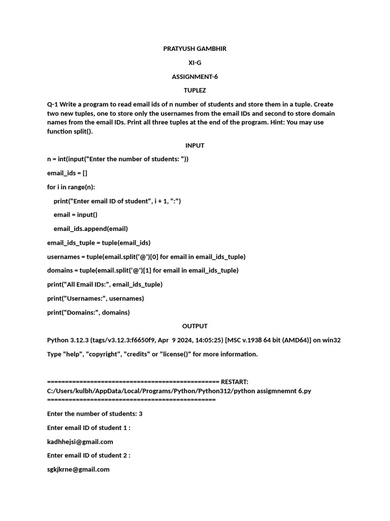 Pratyush Gambhir | PDF