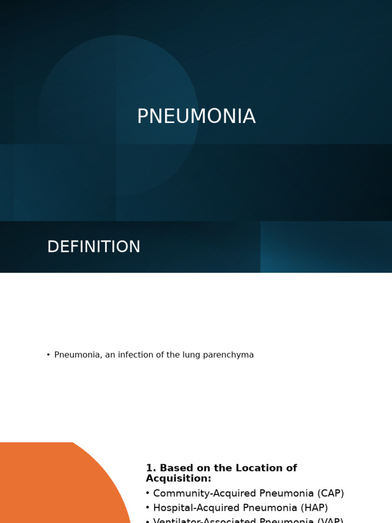 Pneumonia | PDF | Pneumonia | Respiratory Diseases