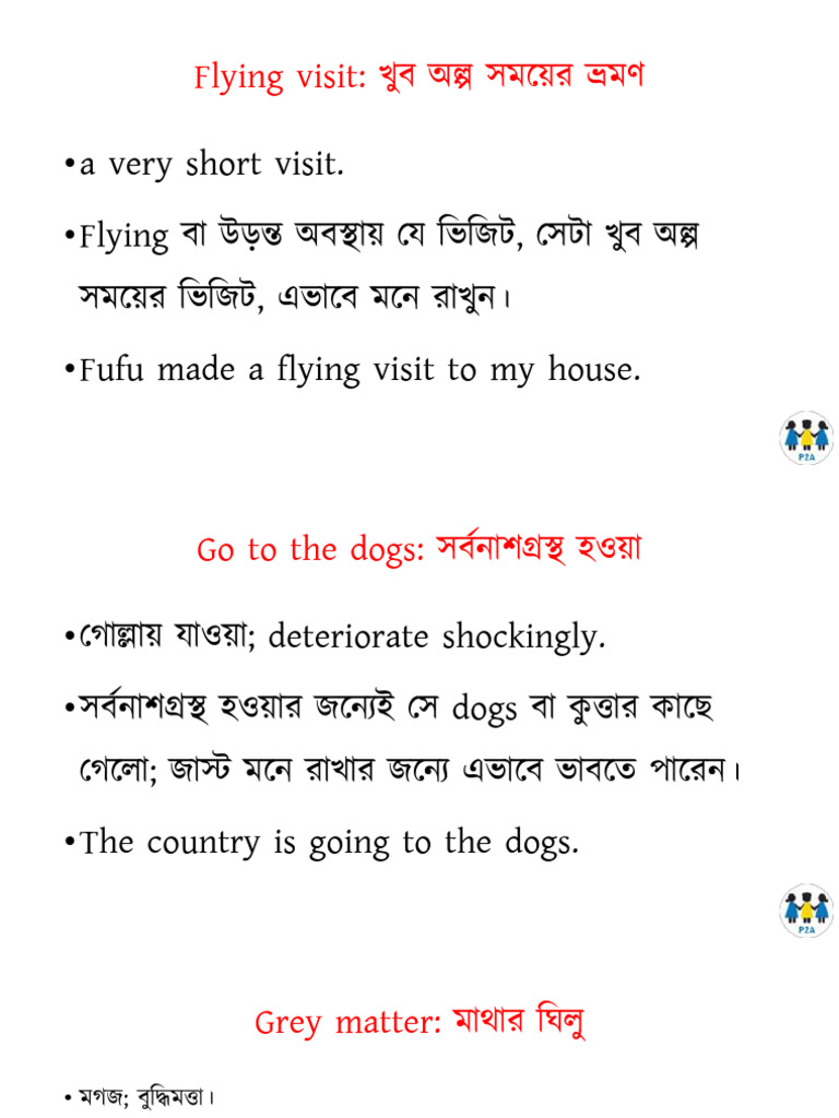 Lecture-10.1 Phrase & Idioms (Part-3) | PDF