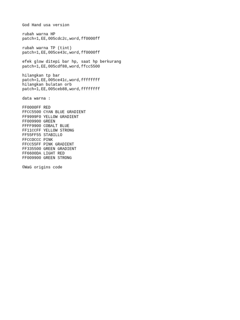 Rubah Warna Bar HP & Warna Bar TP (Tint) | PDF