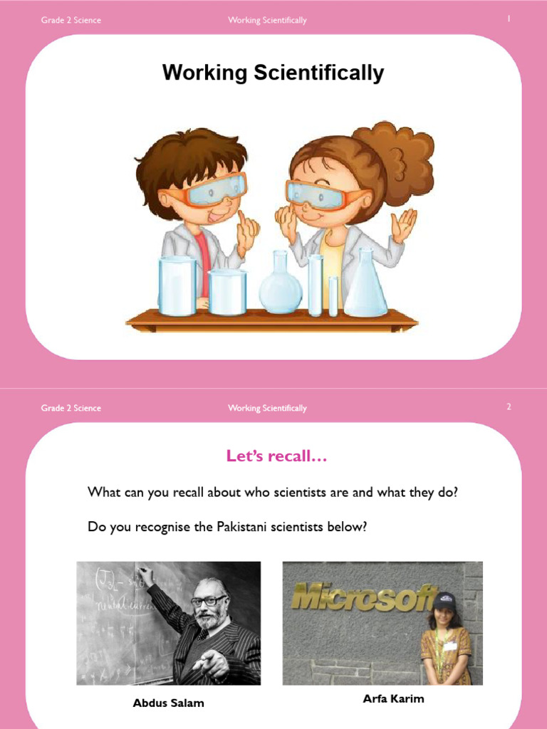 G2 Working Scientifically (1) | PDF | Measurement | Science