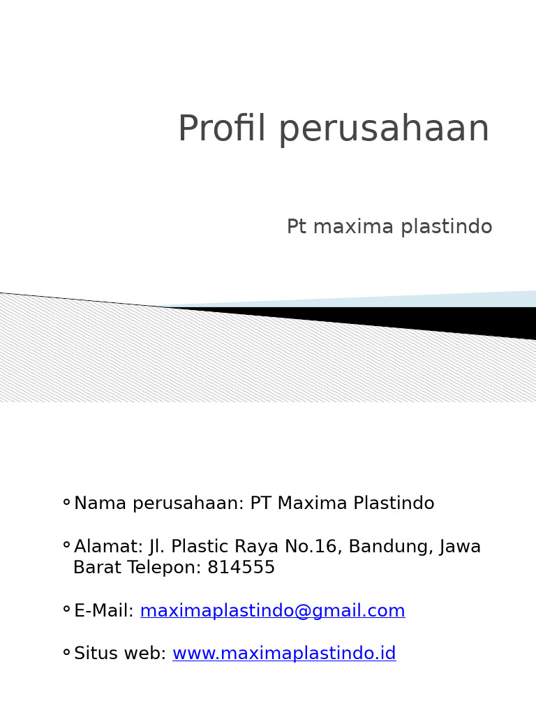 Profil Perusahaan | PDF