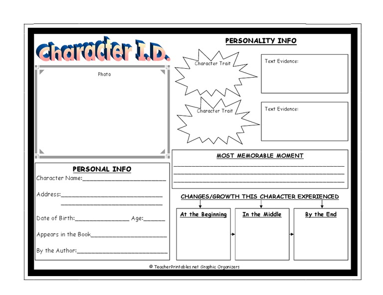 Teacher Files Character Id | PDF