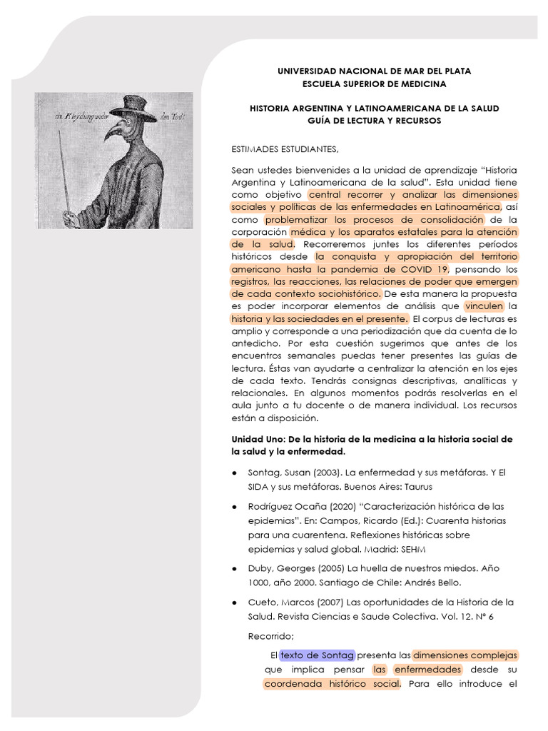 2023. HAyLS. Guía uno | PDF