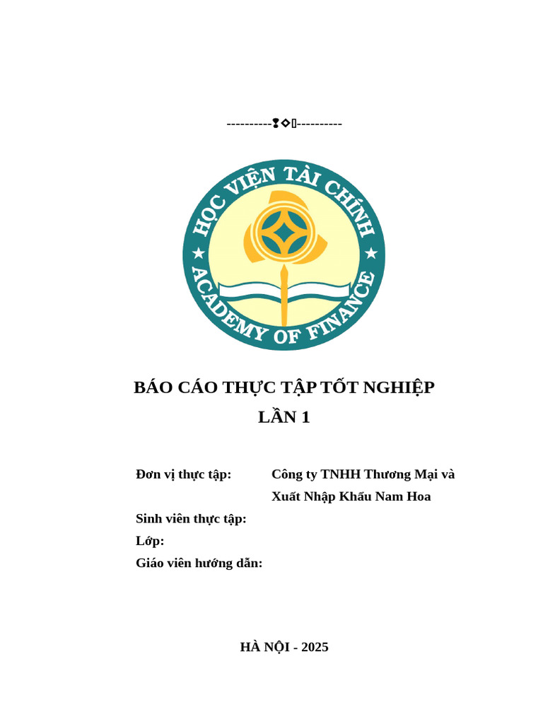 BCTT lần 1 - NAD | PDF