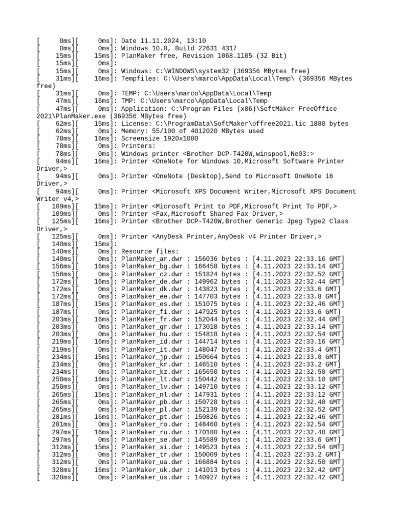 pmlog | PDF | Computer Science | Operating System Technology