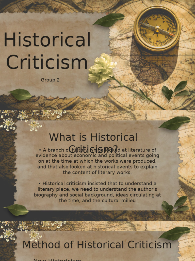 Historical-Criticism 20250129 174829 0000 | PDF | New Testament | Bible