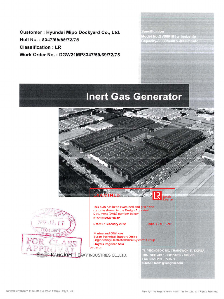 P-25 Inert Gas System | PDF | Combustion | Oxygen