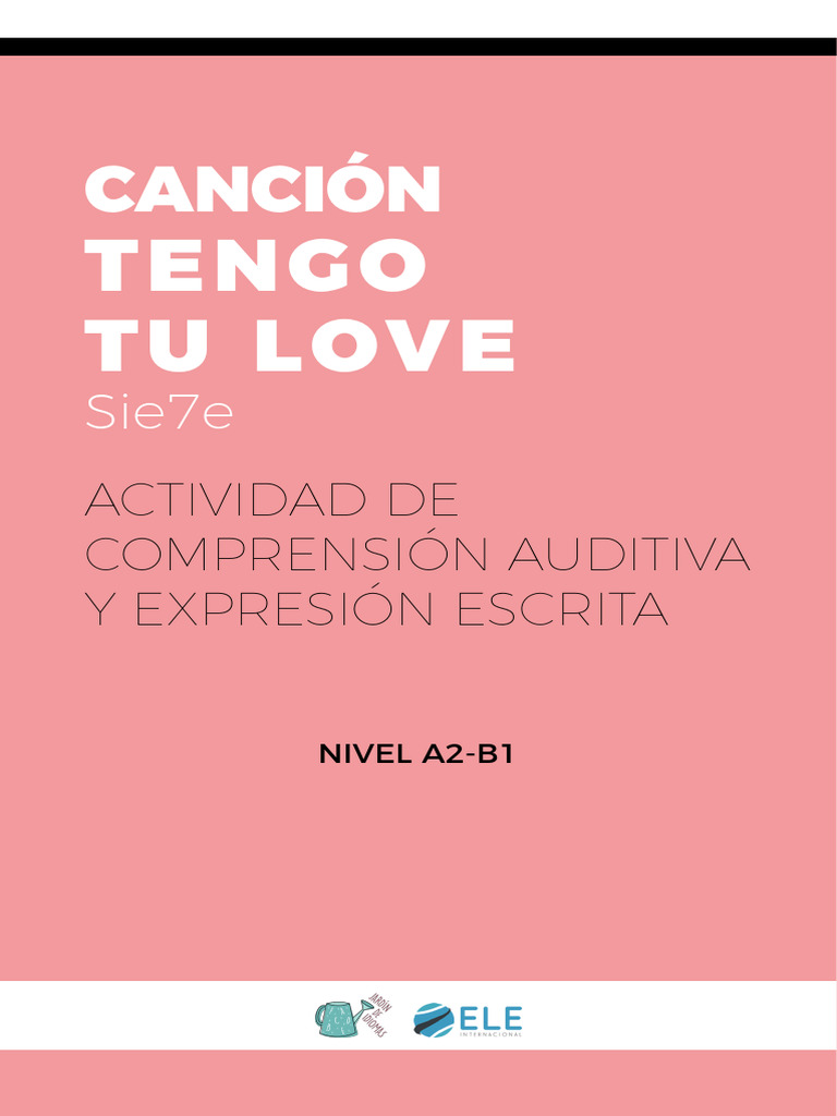 Canción Tengo Tu Love | PDF