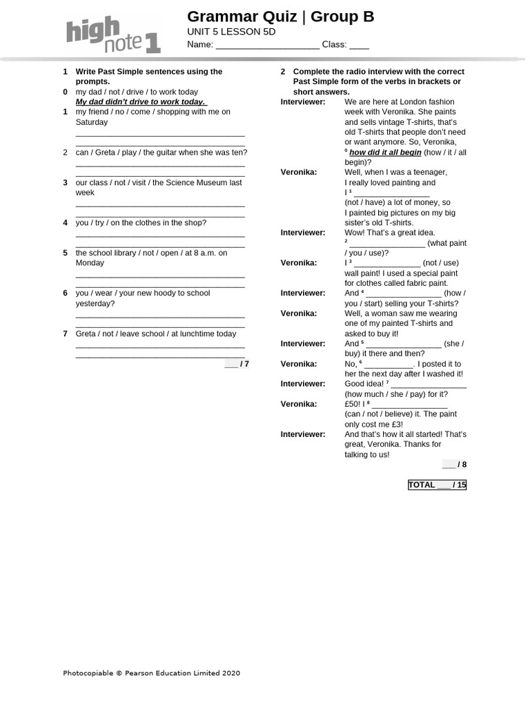 Grammar Practice for Students | PDF | Syntax | Linguistics