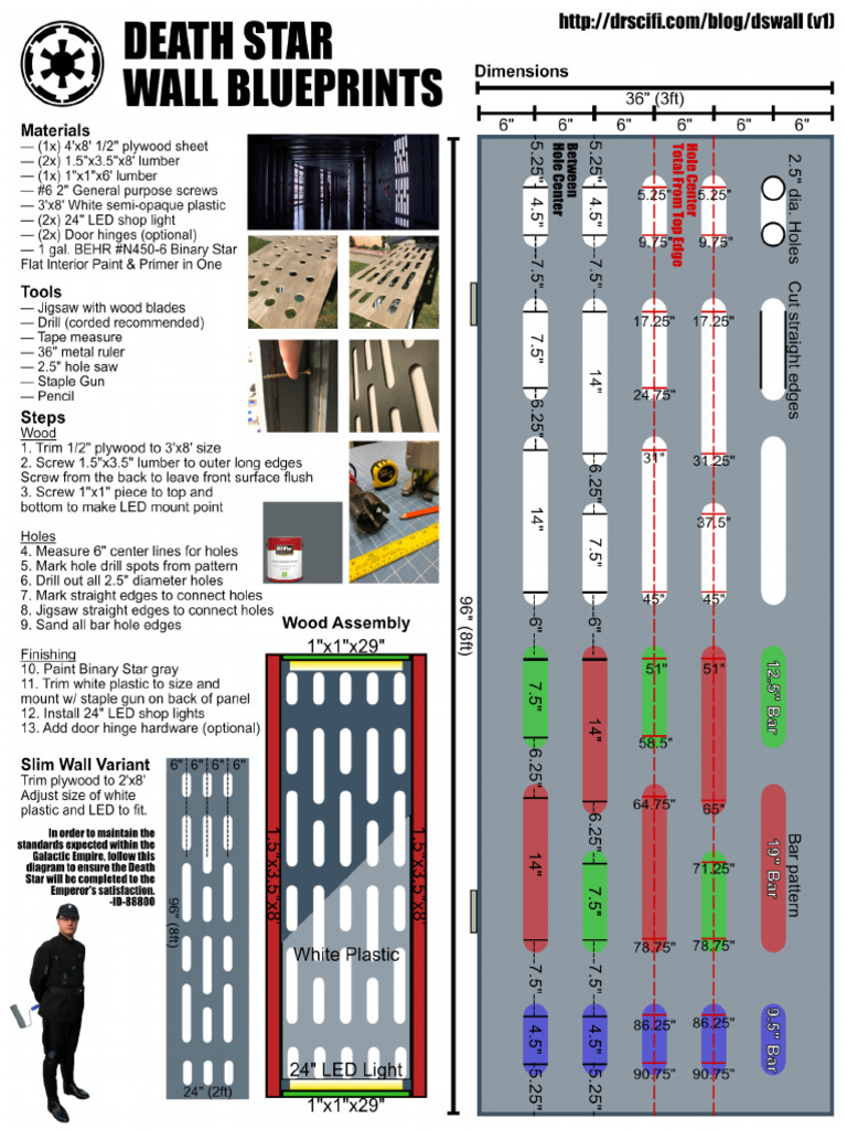DS Wall Blueprints V1 | PDF