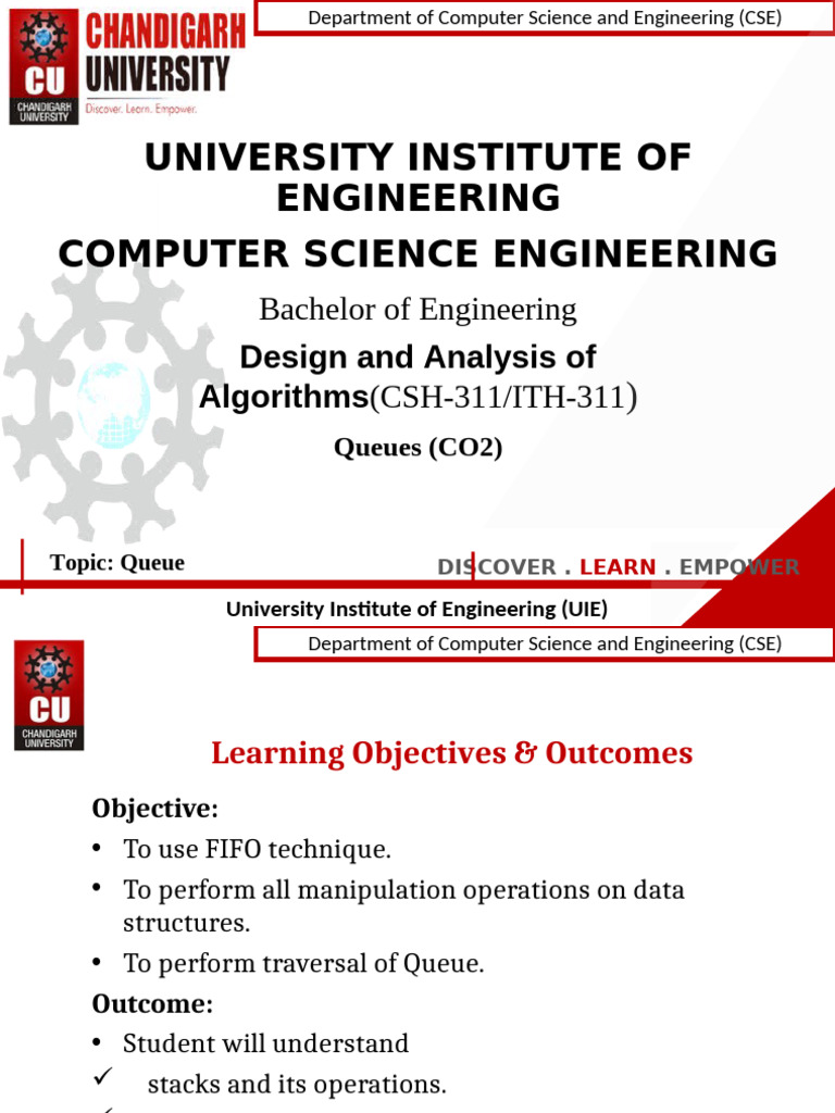 1.2.2 | PDF | Queue (Abstract Data Type) | Algorithms And Data Structures