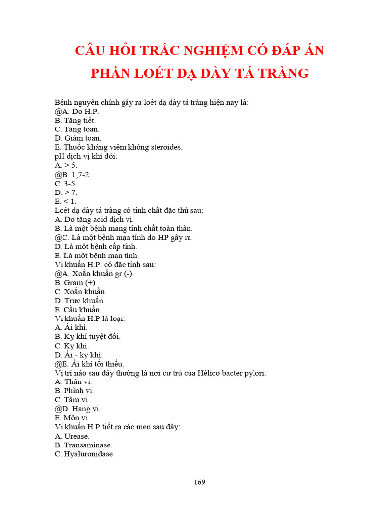 [123doc] - cau-hoi-trac-nghiem-co-dap-an-phan-loet-da-day-ta-trang | PDF