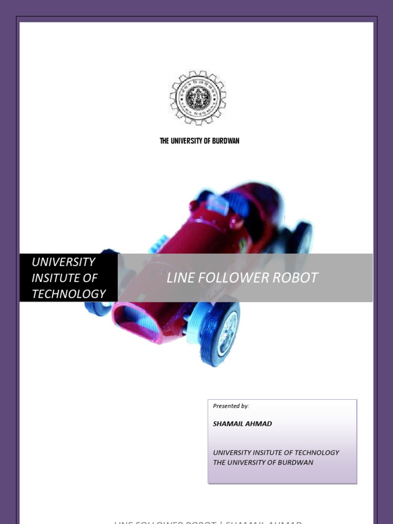 Line Follower Robot | PDF | Infrared | Power Supply