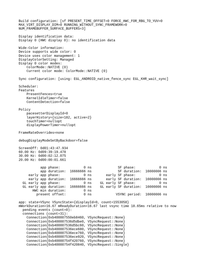 SF Dump | PDF | Video | Display Technology