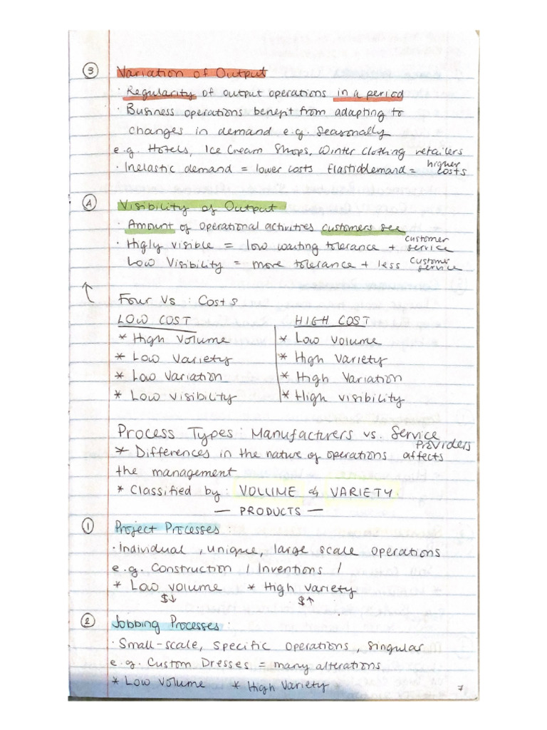 business management notes 3 | PDF