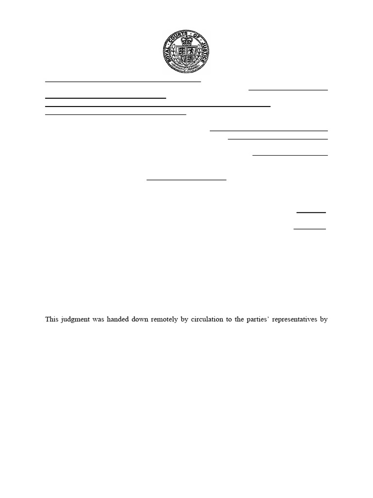 COPA v Wright Approved Judgment on Liability for Contempt 2024 EWHC ...