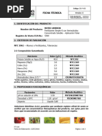 Ficha Técnica de Nitro Xtend XP | PDF | Fertilizante | Nutrientes