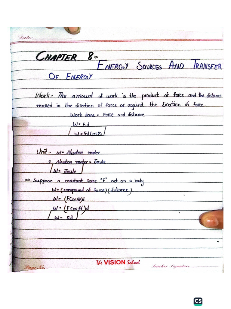 Physics Class IX Chapter 8_1 | PDF