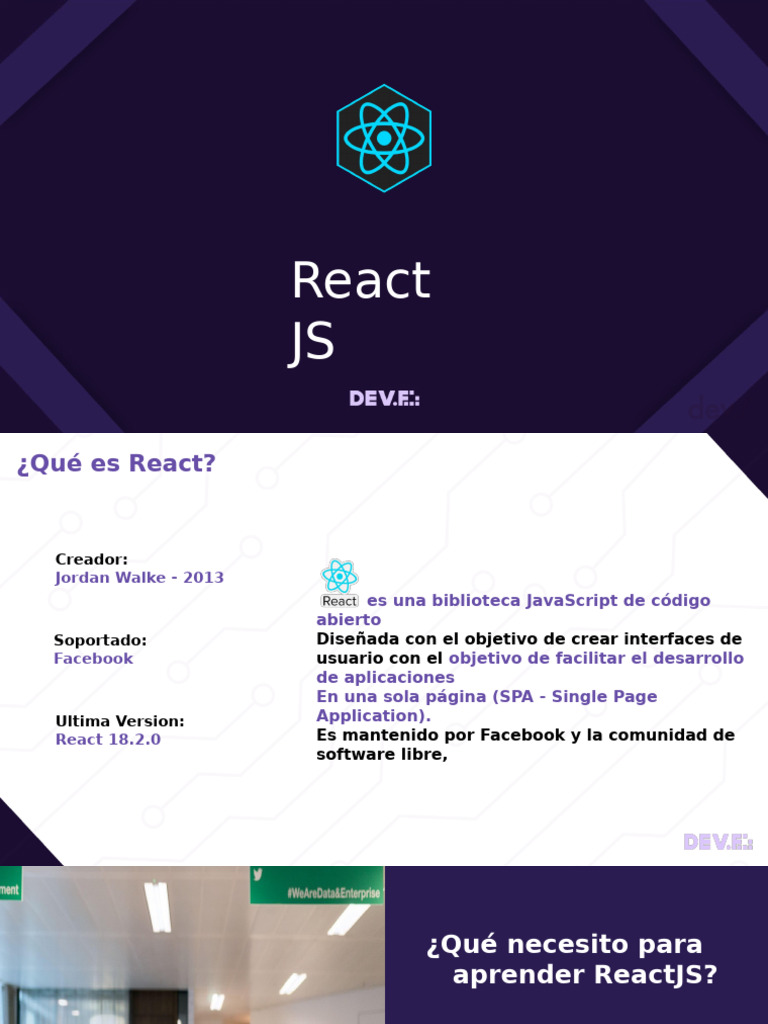 Introducción A React | PDF | Script Java | HTML