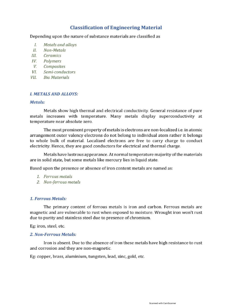 BME Unit-1 Notes | PDF