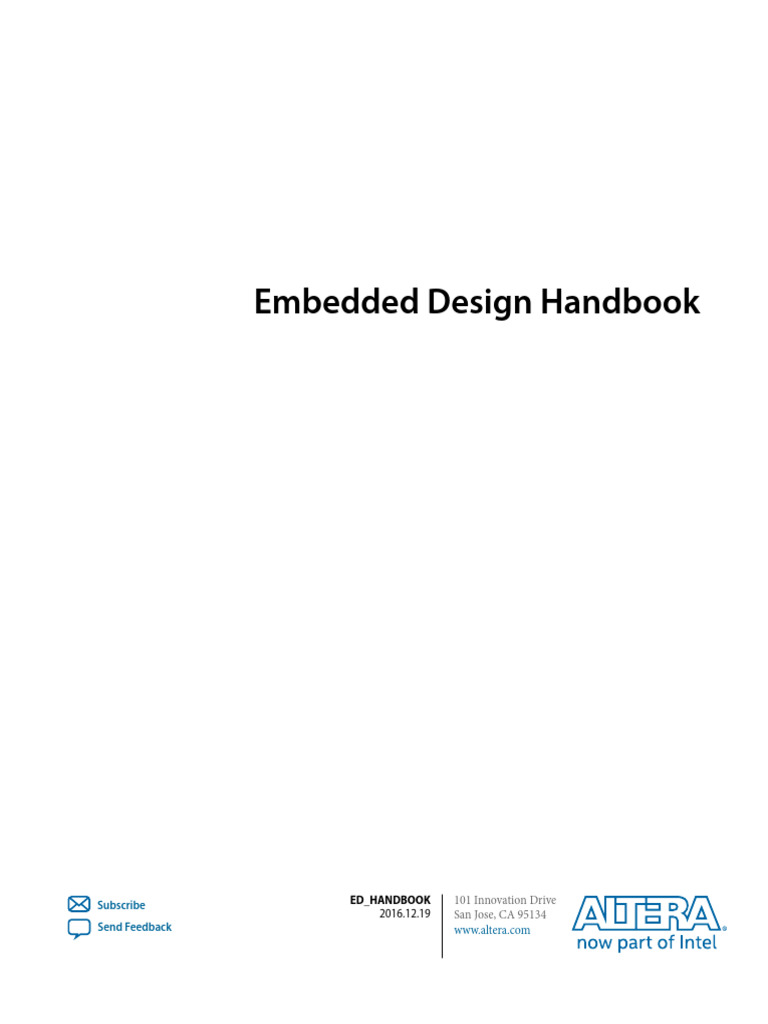 edh_ed_handbook | PDF | Field Programmable Gate Array | Embedded System