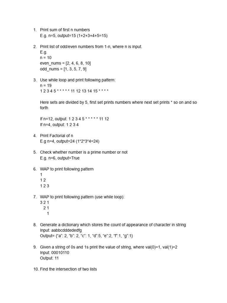Logical Problems | PDF | Matrix (Mathematics) | String (Computer Science)