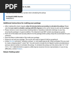 DHL Letter of Acceptance Template | PDF