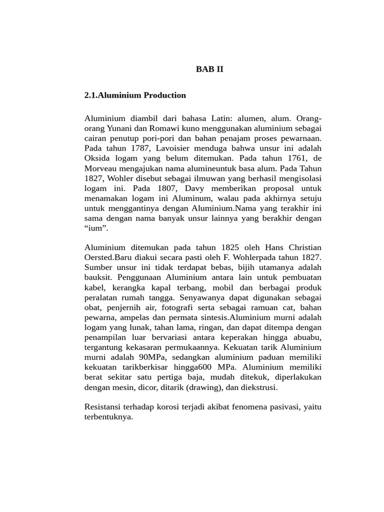 Proses dan Sifat Aluminium Paduan | PDF