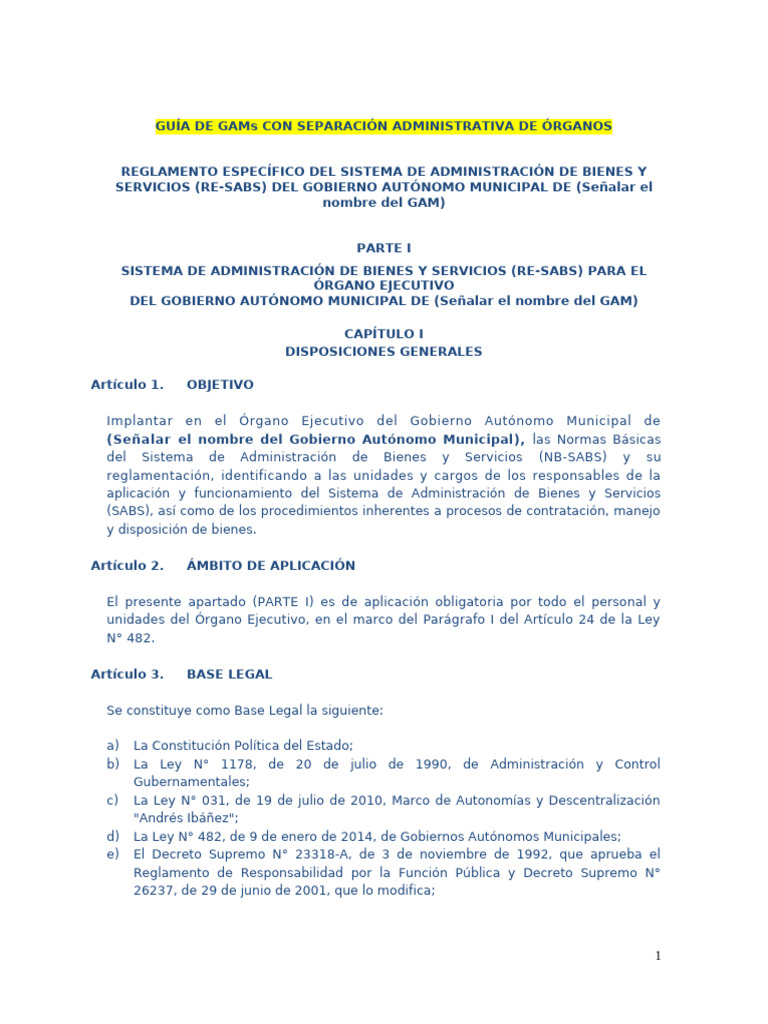 RE-SABS_GAMs SEP ORGANOS 2024 | PDF | Alcalde | Ejecutivo (gobierno)