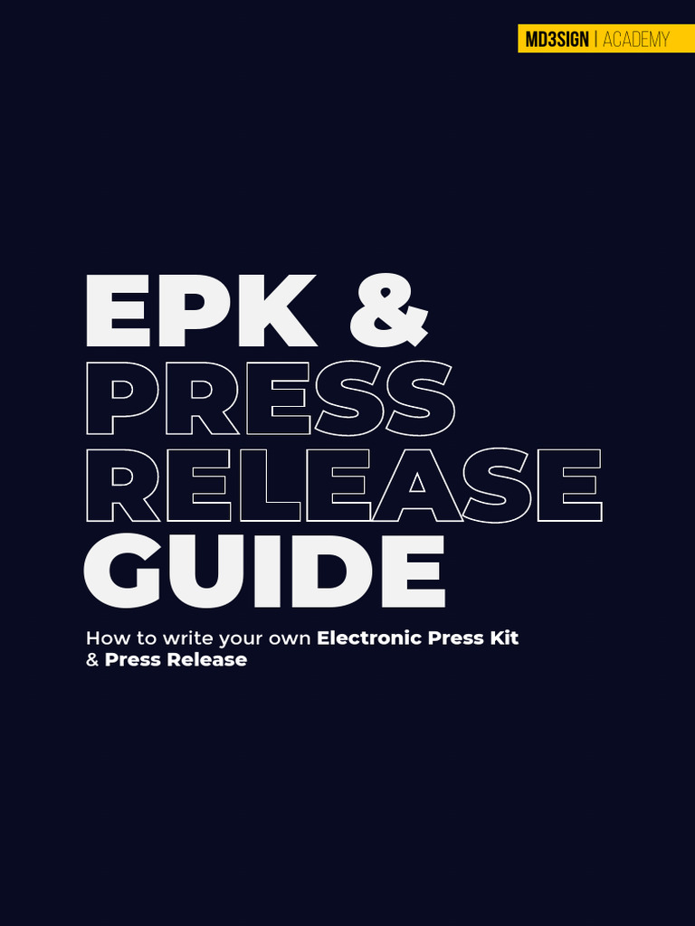 EPK Press Release Full Version | PDF | You Tube