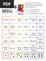Coping Skills Coloring Activities | PDF | Yellow | Color