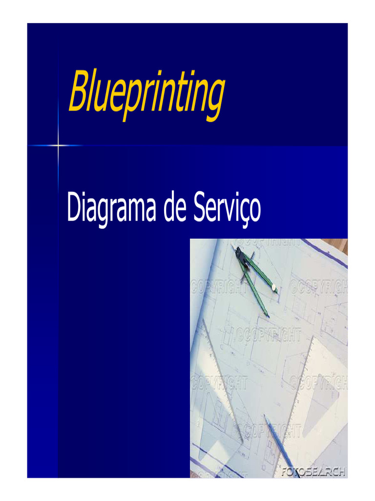 Blueprint - Diagrama de Servico 0 | PDF | Informática