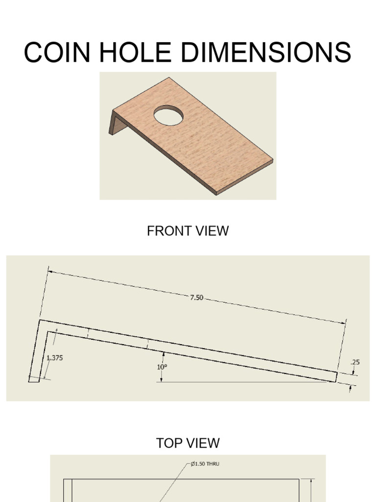COIN HOLE DIMENSIONS (1) | PDF