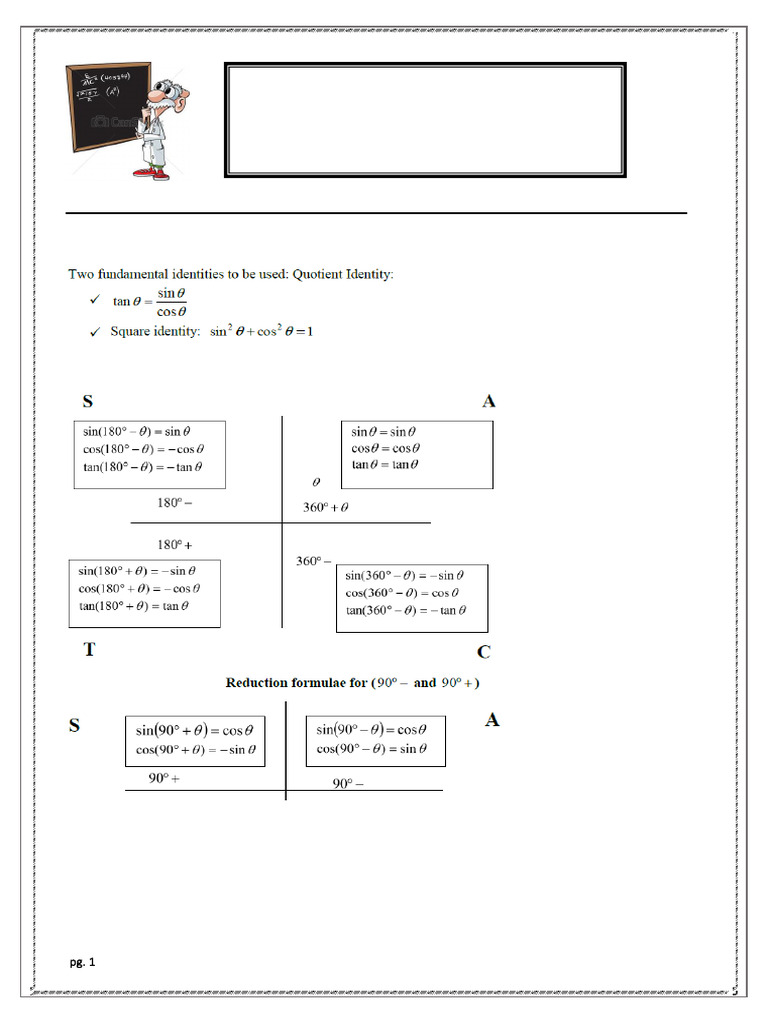 Trigonometry Final Prep Guide | PDF | Trigonometry | Triangle Geometry