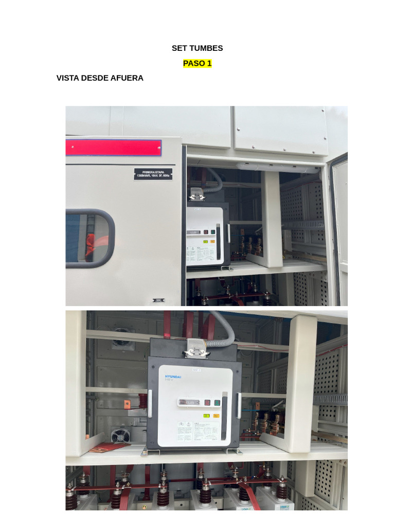 Fotos Seccionador a Tierra_tumbes | PDF