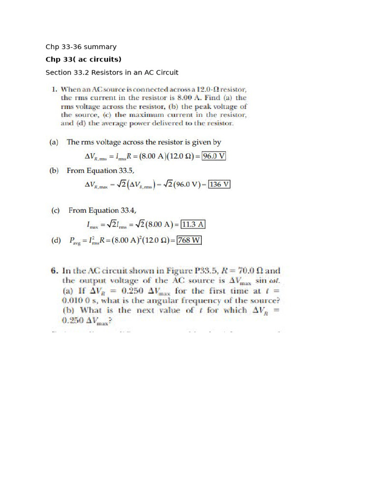 CHP 33-36 Summary | PDF